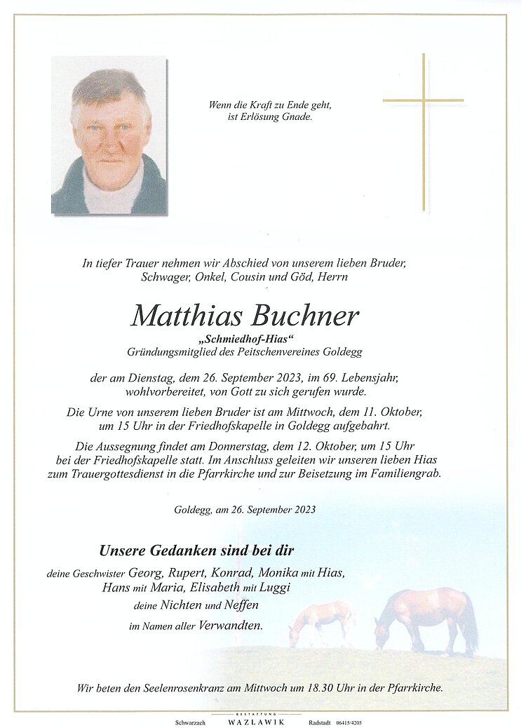 Kondolenz | Bestattung Wazlawik Reischl e.U.